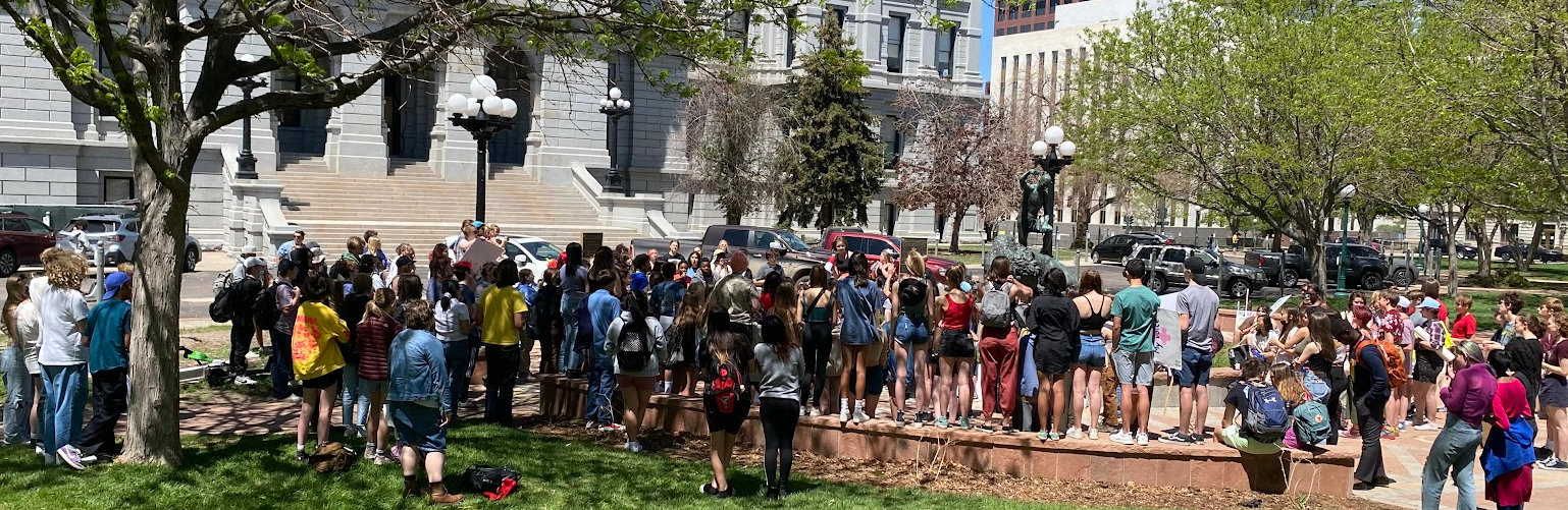 Denver students march on Colorado Capitol in defense of reproductive ...