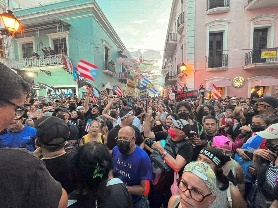 The Puerto Rican people say: Luma out! – Struggle – La Lucha