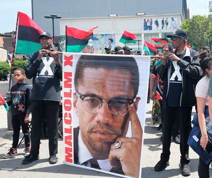 In honor of Malcolm X: December 12th Movement shuts down Harlem’s 125th ...