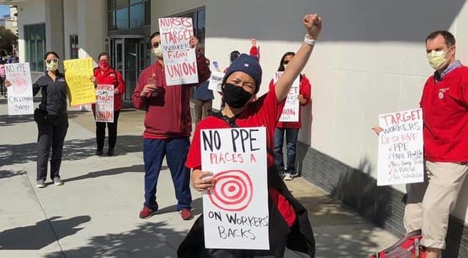 Workers at Target attacked by far-right – Struggle – La Lucha